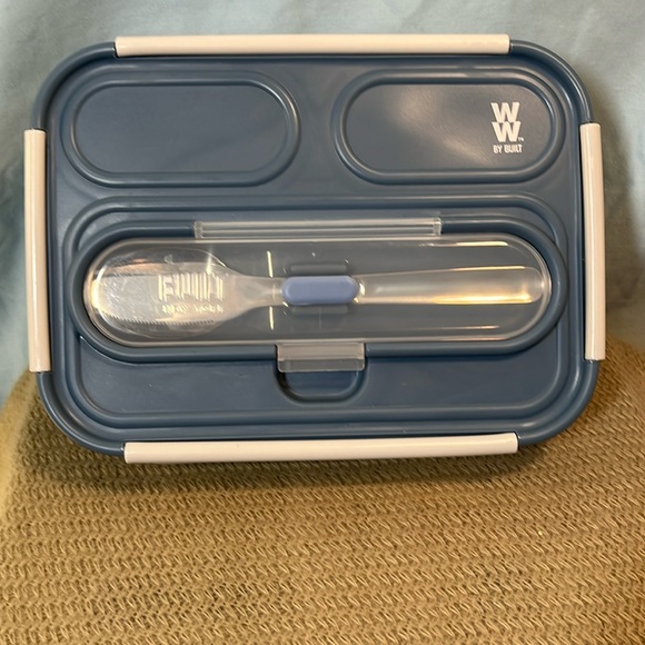 WW by Built | Dining | Ww 3 Compartmentdivided Food Container With ...